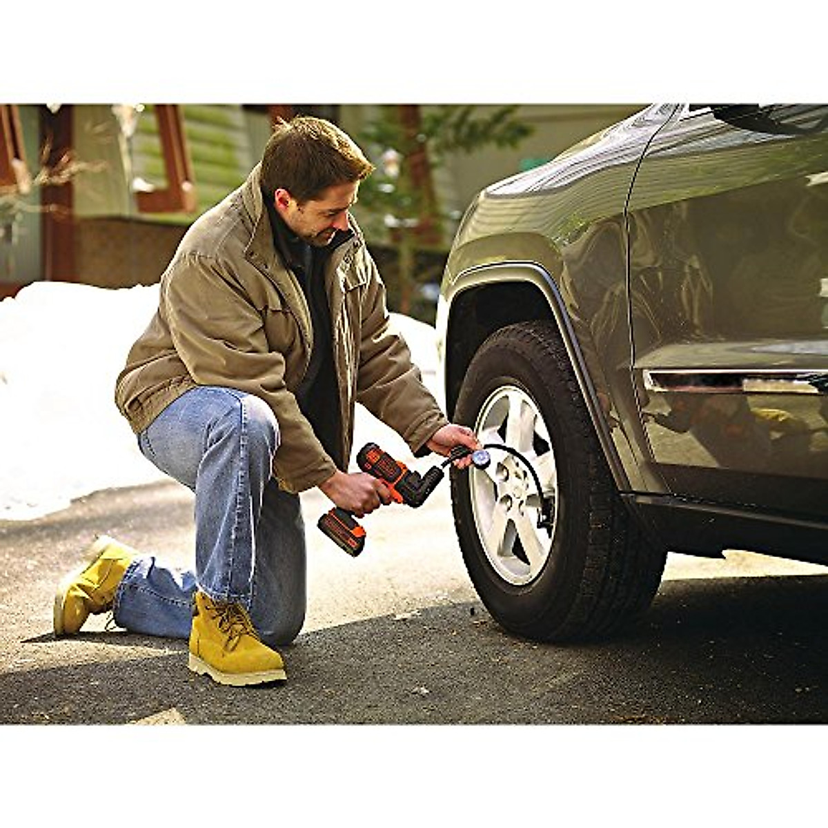 BLACK+DECKER Inflator Multi-Tool Attachment with 20V MAX Matrix Cordless Drill Combo Kit, 2-Tool (BDCMTHPI & BDCDMT120IA)