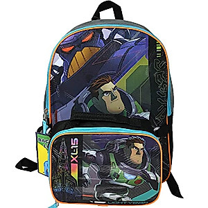 Buzz Lightyear 16 Inches Large Backpack With Lunch Bag Set