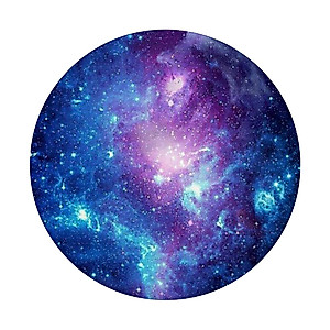 Purple Blue Galaxy Space Nebula PopSockets PopGrip: Swappable Grip for Phones & Tablets