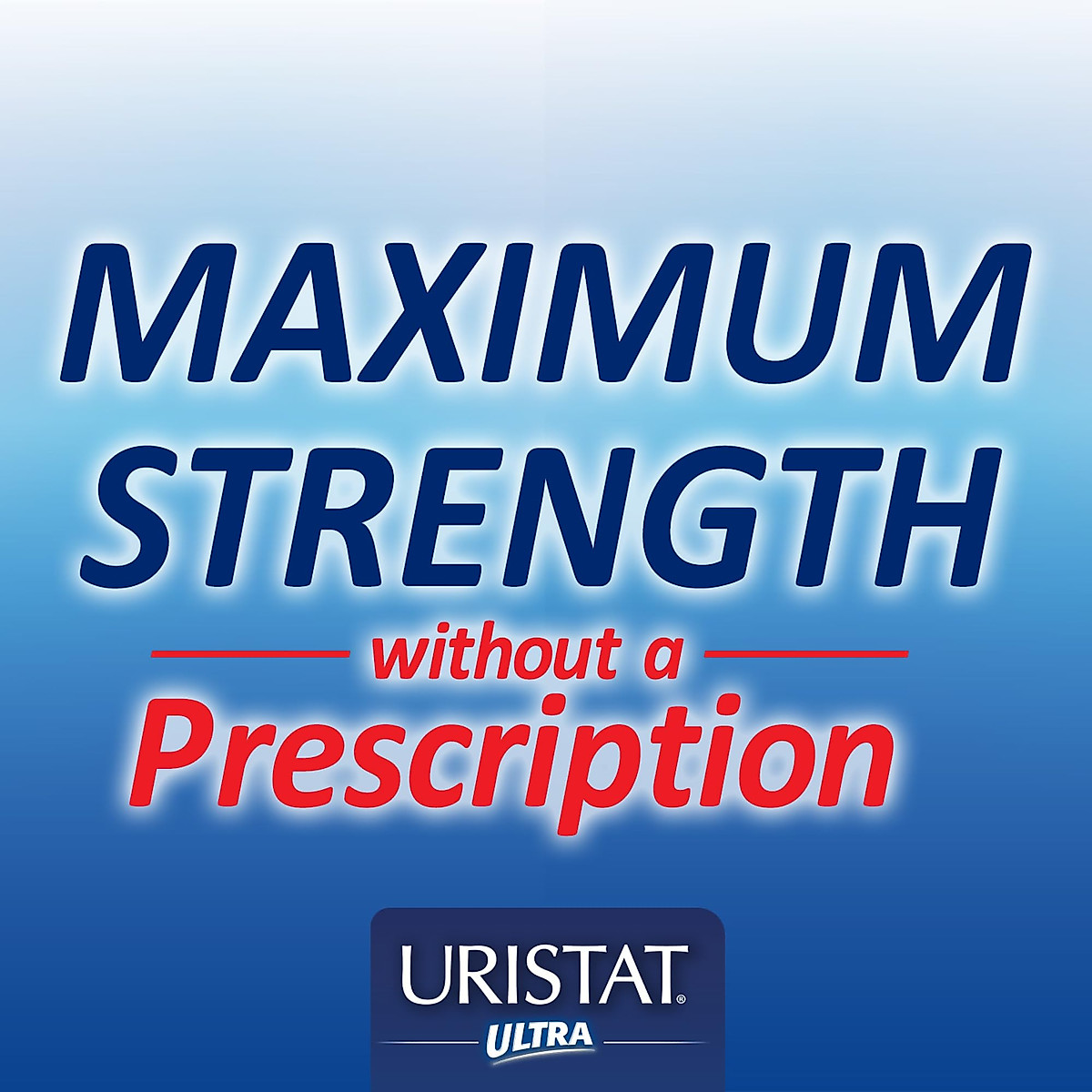 URISTAT Ultra UTI Relief Pak, UTI Treatment for Women and Men, 1 UTI Test Strip and 12 UTI Treatment Tablets, 1 Box