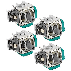 Joystick Sensor Module, 4Pcs 3D Analog Potentiometers Joystick Thumb Grip Replacement Controller for One, Provide Excellent Performance in The System