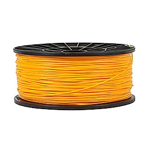 Monoprice ABS 3D Printer Filament - Bright Orange - 1kg Spool, 1.75mm Thick | For All ABS Compatible Printers