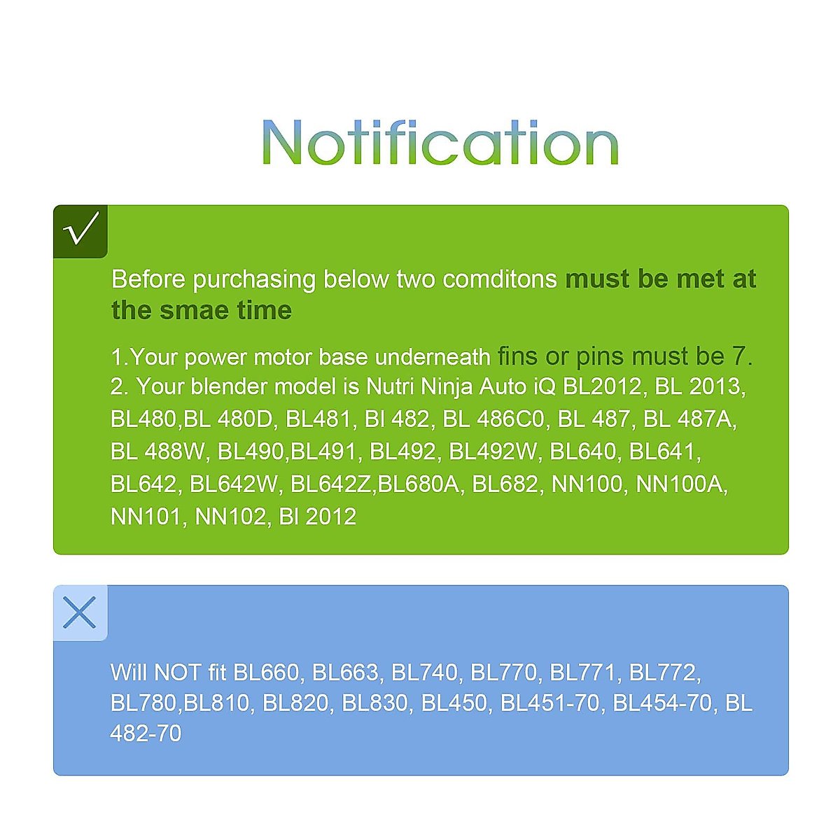 7 Fins Blender Blade Compatible with Ninja Blender Blade Replacement, Ninja Blender Lid Accessories for Auto iQ BL682-30 BL642-30 BL450-30 BL482-30 BL687CO-30 BL450-30 BL642-30 BL482-30 BL682-30 ect