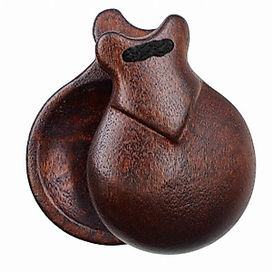 Semi-Professional Jale Spanish Flamenco Castanets Castañuelas Bubinga Caoba Made In Spain Ref#108 (8)