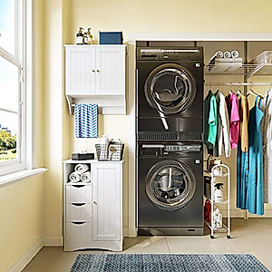 RiverRidge Ashland Two-Door, White Wall Cabinet