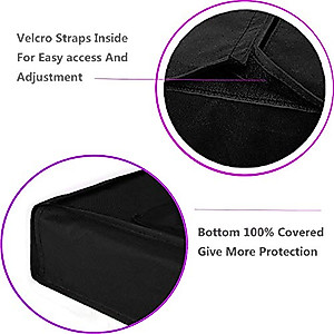 Indeed BUY Outdoor TV Cover 55" - 58" - with Bottom Cover - 600D Waterproof TV Cover and Weatherproof Dust-Proof Material,Protect Your LED, LCD, Plasma TV Screens