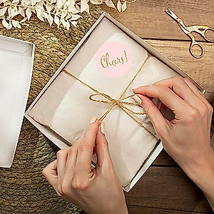 Andaz Press Gold Glitter Print Chocolate Drop Labels Stickers, Cheers 60, Happy 60th Birthday, Anniversary, Reunion, Blush Pink, 216-Pack, Not Real Glitter, for Kisses Party Favors