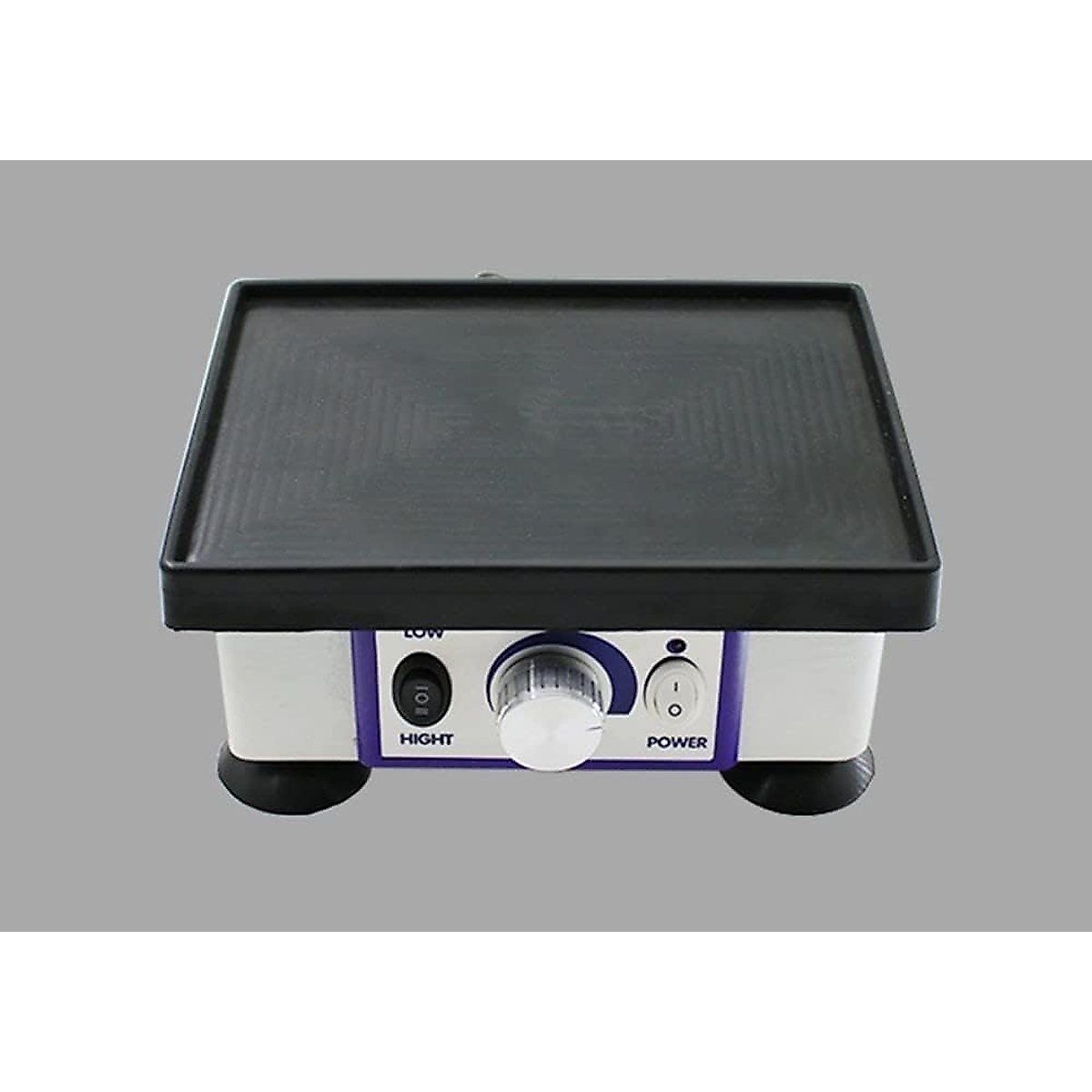VIBURISH Lab Small Square Quartet Vibrator - Plaster Oscillator Gypsum Mixing Machine with High/Low Control Function