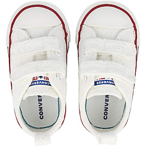 Converse Chuck Taylor All Star 2V Ox White/Navy Canvas 5 US Infant