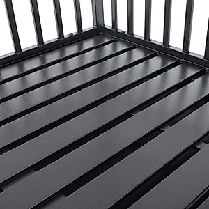 Heavy Duty Dog Crate,XXL Dog Crate,Large Dog Crate,Indestructible Dog Cage Large Dogs 48 Inch,Impact Dog Crates for Large Dogs,Steel Dog Crate,Giant Dog Crate,Crate with Roof & Window on Roof