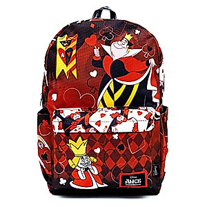 Wondapop Disney Alice in Wonderland Queen of Hearts 17" Full Size Nylon Backpack