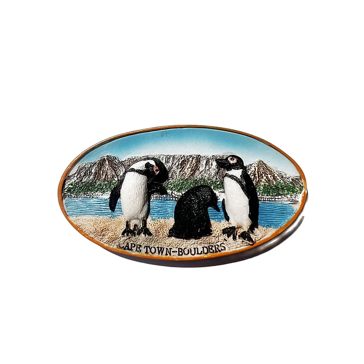 Boulders Cape Town South Africa Refrigerator Magnet Travel Souvenir Fridge Decoration 3D Magnetic Sticker Hand Painted Craft