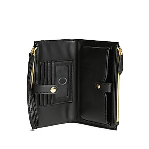 GUESS Factory Blaire Double Zip Organizer