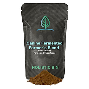 Canine Fermented Farm Superfood Dog Supplement | Vitamin & Mineral Rich Blend Packed with Dog Digestive Enzymes and Probiotics | Fermented Spinach, Pumpkin, Blueberry, Beets, & Turmeric for Dogs