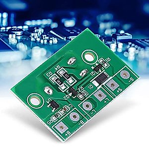 Solar Lamp Controller, Solar Power Charging Module 3.7V Lithium Battery Control Circuit Board with ON/Off Light Control Switch