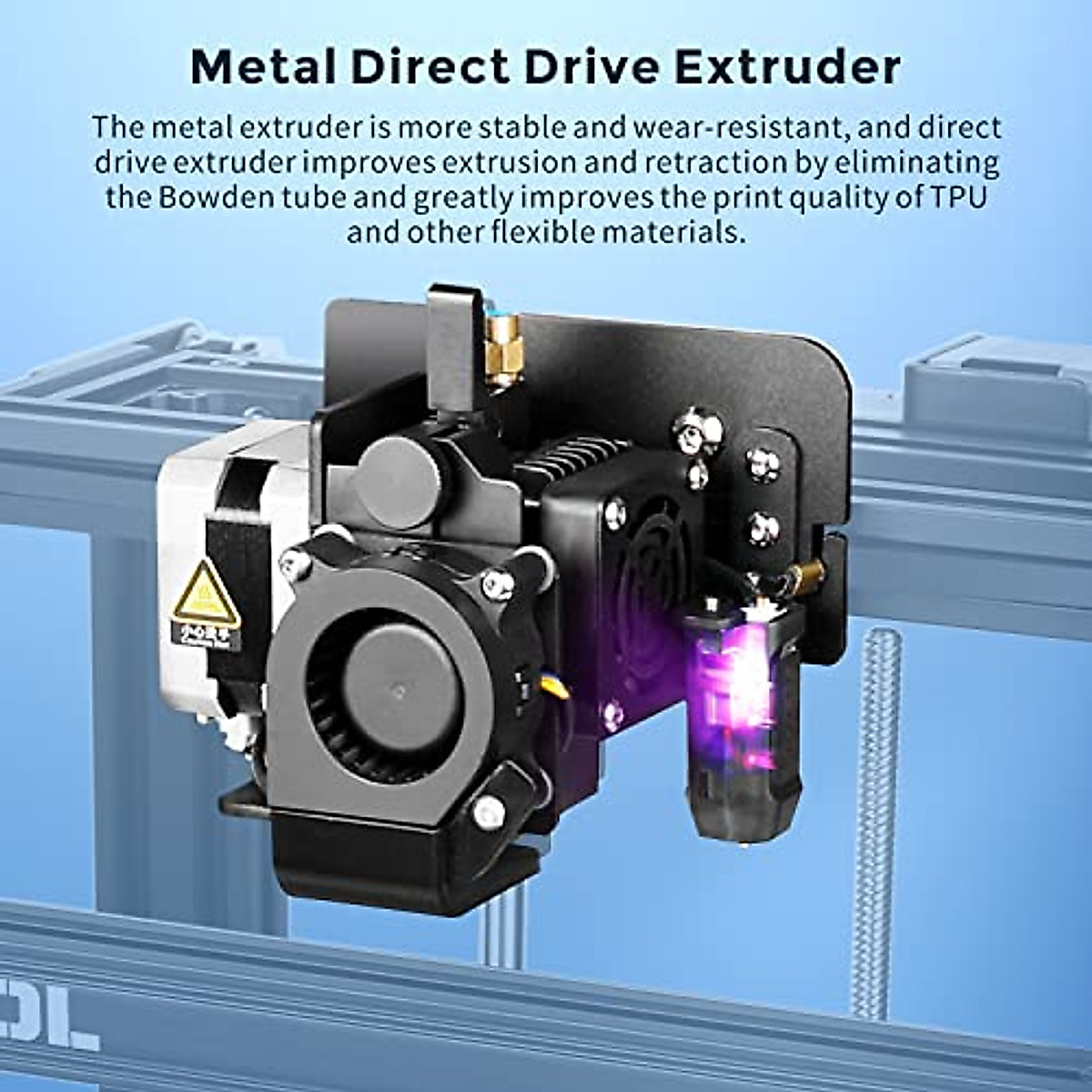 Sovol 3D SV05 Metal Frame Metal Direct Drive Extruder FDM 3D Printer with Upgraded 32-bit Silent Mainboard CR Touch Auto Leveling Flexible Build Plate 220 * 220 * 300mm