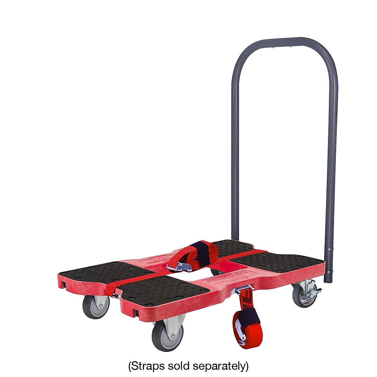 SNAP-LOC 1200 LB Professional E-Track Push CART Dolly RED