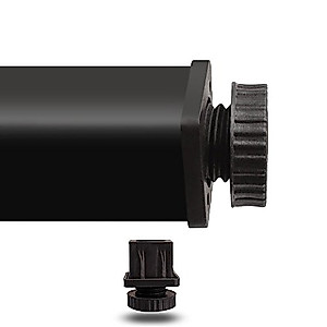 DlandHome 62 Inches Large Home Office Computer Desk, No Install Needed, Composite Wood Board, Folding Dining Table/Workstation, 62 Inches Teak and Black Legs, 1 Pack