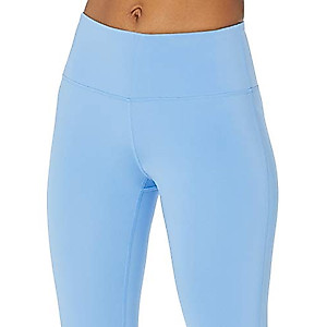 Amazon Essentials Women's Active Sculpt Mid Rise Capri Legging, French Blue, Large