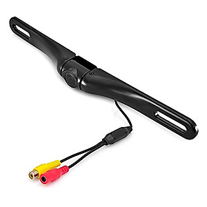 Pyle Car Backup Camera Rearview - Mirror Screen Reverse Parking Sensor HD 7" LCD Screen Monitor Distance Scale Line Waterproof Night Vision 170 Wide Angle Lens Swivel Angle Adjustable Cam - AZPLCM7500