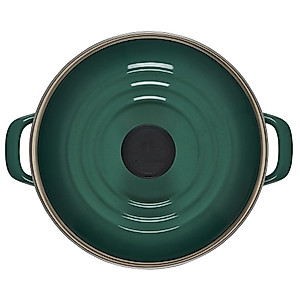 Le Creuset Enamel Over Steel Stockpot, 8-Quart Artichaut