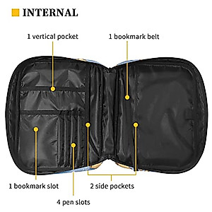 Dreaweet Pug Dog Cartoon Bible Covers for Women Men Bible Case Personalized Design Girls Crossbody Backpack Bag Purse Shoulder Bag Teens Gifts for Birthbay Christmas Valentine's Day