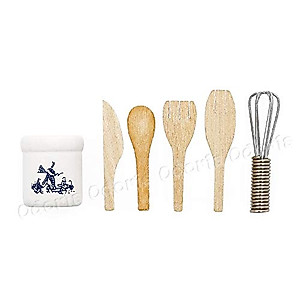 Odoria 1/12 Miniature Kitchen Utensils Baking Whisk Dollhouse Decoration Accessories