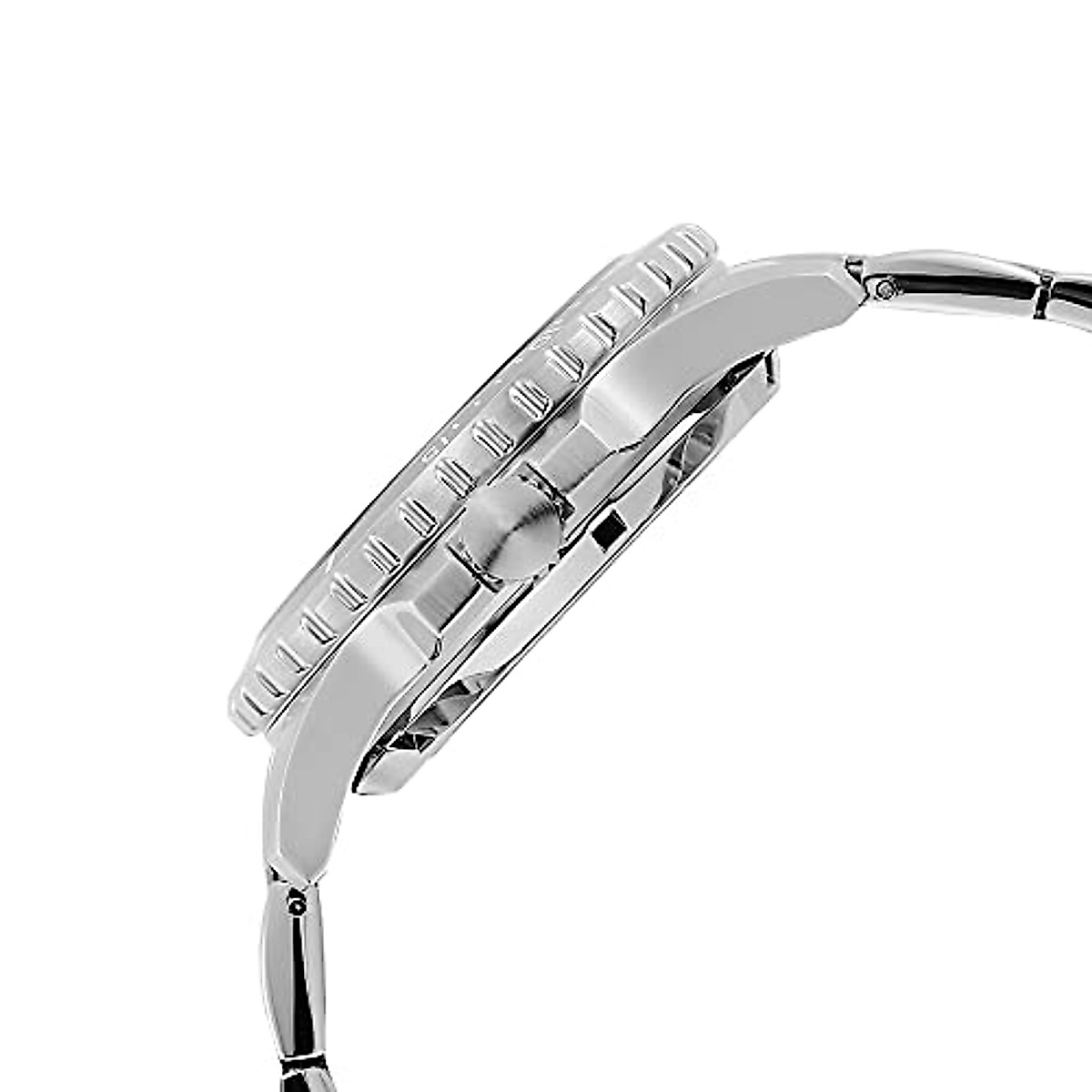 Fossil Men's FB-01 Automatic Stainless Steel Three-Hand Watch, Color: Silver/Black (Model: ME3190)