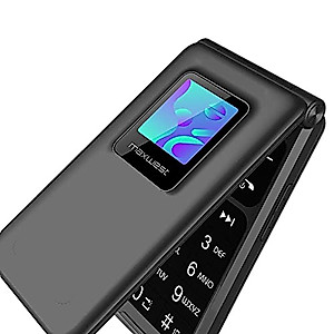 Flip Phone 4G LTE Volte Unlocked Compatible with T-Mobile Mint GSM Worldwide Maxwest Neo 4G Dual Nano Sim LTE Bluetooth (NOT VERIZON/Boost) Radio FM