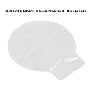 Vented Chest Seal Gauze, Silicon Gel Simple Operating Strong Emergency Vent Chest Seal Safe for Hospital (No Hole Channel)