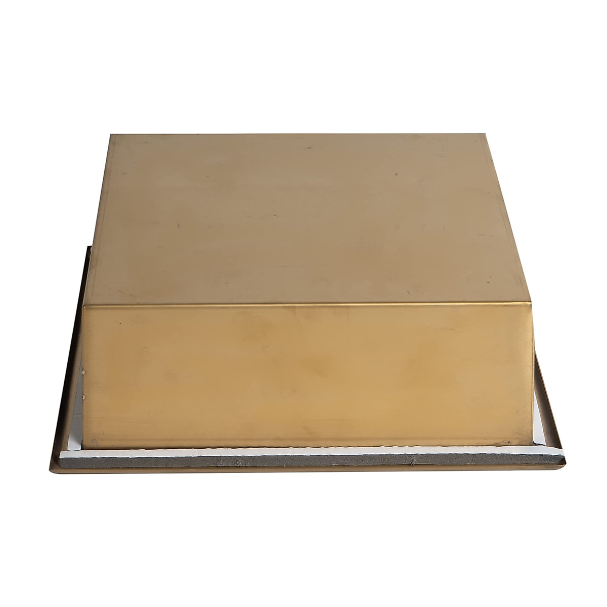 ALFI brand ABNP1212-BG Shower Niche, Brushed Gold 12 x 12 x 4