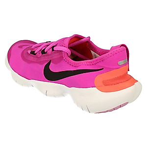 Nike Free RN 5.0 2020 Womens Running Trainers CJ0270 Sneakers Shoes (UK 4 US 6.5 EU 37.5, fire Pink Black Magic Ember 601)