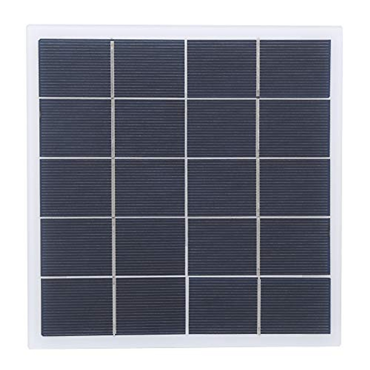 Filmena Romantic PresentSolar Panel Solar, Solar Panel Module 4W 5V Portable Outdoor Solar Battery Panel, 3.7V Battery Garden Light Solar Laminated Board, for Exploring Outdoor Camping