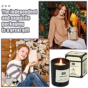 MTLEE 24 Pcs Candles for Home Scented Candles Gift Set for Women Bulk 8 Long Lasting Aromatherapy Jar Candle Soy Wax Candles for Teacher Birthday Thanksgiving Anniversary (Fresh Scent, Elegant Style)