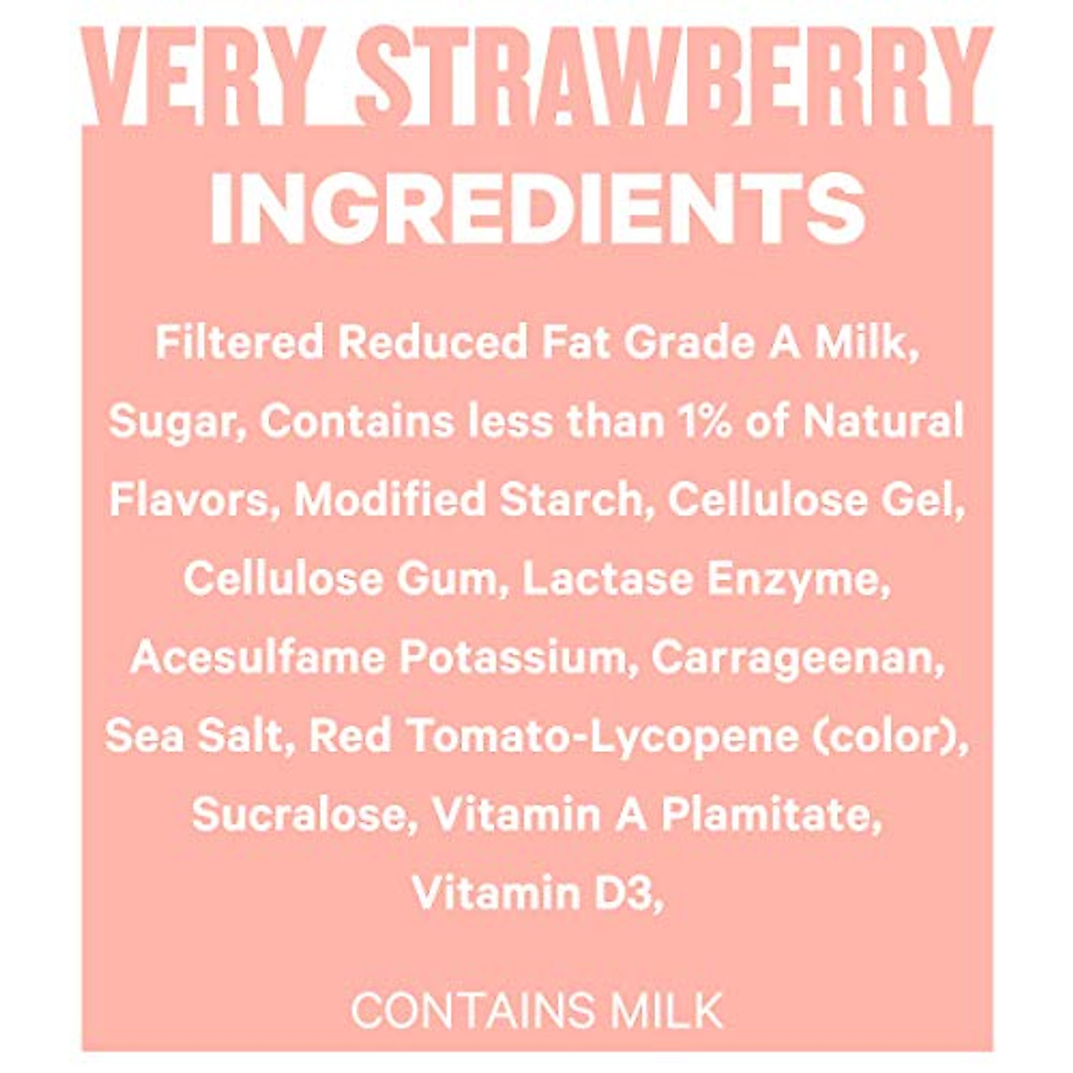 fairlife YUP! Low Fat, Ultra-Filtered Milk, Very Strawberry Flavor, All Natural Flavors (Packaging May Vary), 14 Fl Oz (Pac-k of 12)