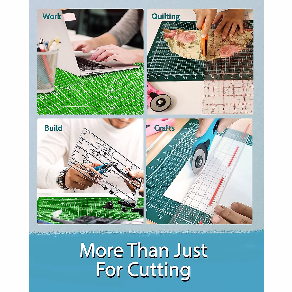 G+ Self-Healing Reversible Cutting Mat A1 (23”x 35”) Non-Slip, Durable, Scratch-Resistant Cutting Board for Arts, Crafts, Sewing, and Quilt Making - Perfect for Artists, Hobbyists, and Entrepreneurs