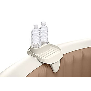 Intex PureSpa Cup Holder, Holds 2 Standard Size Beverage Containers and Refreshments