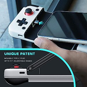 GameSir X2 Type-C Mobile Gaming Controller, Game Controller for Android, Plug and Play Gaming Controller Grip Support Xbox Game Pass, xCloud, Stadia, Vortex and More(2021 New Version) (Renewed)