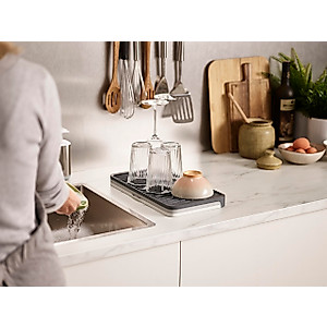 Joseph Joseph 85178 Tier Expandable Draining Mat, Gray, UK 2