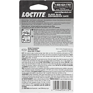 Loctite Glass Glue, 0.07 Oz, 1, Tube