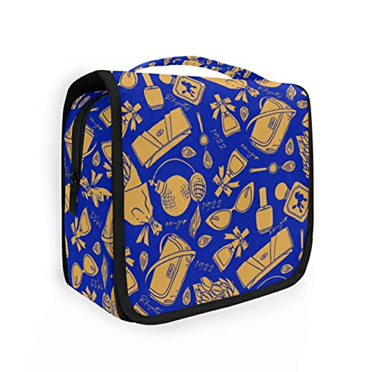 BBGreek Sigma Gamma Rho Official Vendor - Travel Toiletry Hanging Bag Organizer - Greek Letters - SGRho - Sorority Paraphernalia