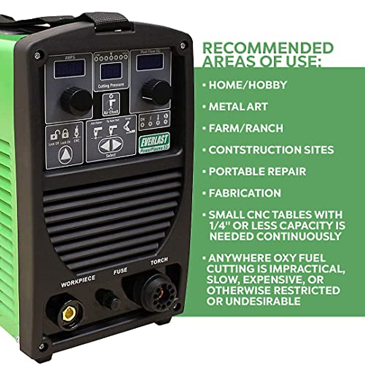 2021 PowerPlasma 52i 50 Amp CNC compatible plasma cutter