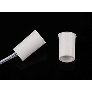 10pcs RC-33 NC Recessed Wired Window Door Contact Sensor Alarm Magnetic Reed Switch White