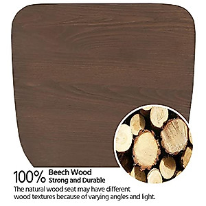 Yaheetech 24Inch Seat Height Style Dining Stools Chairs with Wood Seat/Top and High Backrest, Industrial Metal Counter Height Stool, Modern Kitchen Dining Bar Chairs Rustic, Black, Set of 4