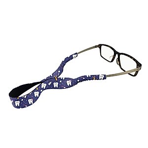 Belidome Tooth Toothpaste Purple Eyewear Retainer Holder Straps Durable Neoprene Protector, Purple