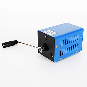 Power Generator TBVECHI Hand Crank Generator Portable Dynamo Charger Emergency Hand Crank USB Emergency Power Generator 20W 2000rmp/Min