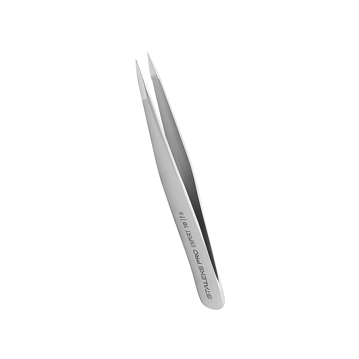 Ingrown Hair Tweezers - STALEKS PRO - Type 5 - Pinpoint Tip Tweezer - Surgical Stainless Steel - Durability - Precision - Handmade - for Experts - and Professionals.