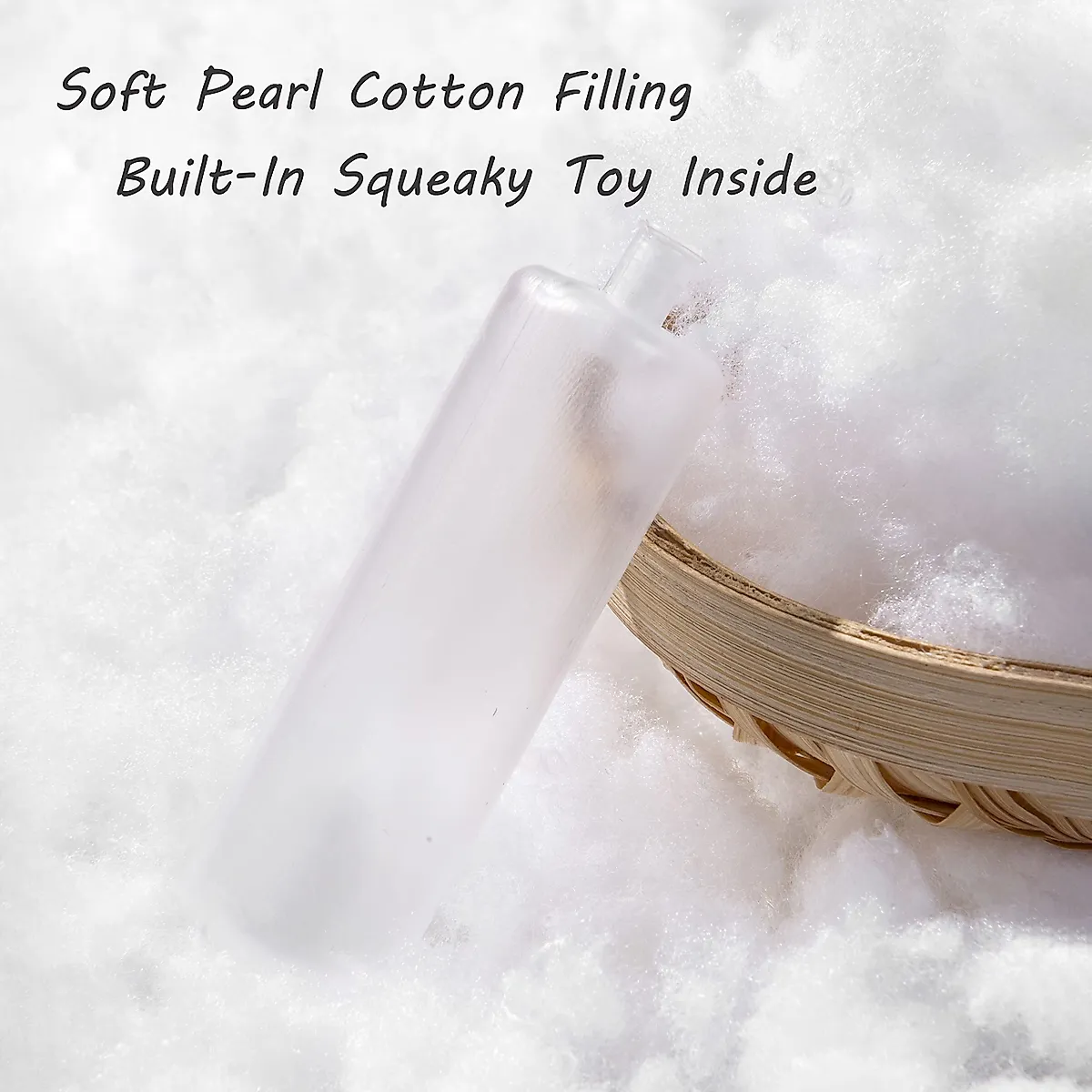 Tamu style Funny Dog Toy with Interactive Squeaky Sound and Plush Cotton Filled Softness for Small, Medium, and Large Puppies and Dogs, Fun Novelty Play