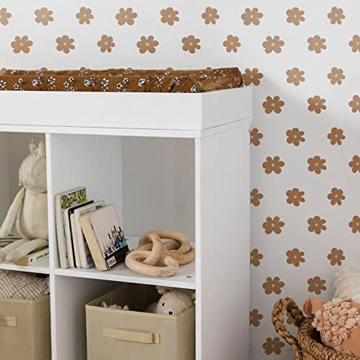 DaVinci Otto Convertible Changing Table and Cubby Bookcase in White