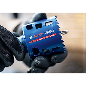 Bosch 1x Expert Tough Material Hole Saw (for Wood with Metal, Brick, Ø 68 mm, Professional Accessory Rotary Drill/Drivers)